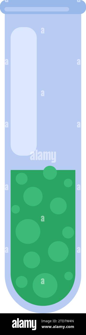 Hazardous waste pollution. Chemical test tube icon. Toxic Explosive ...