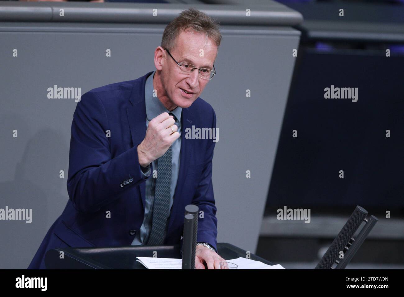 Berlin, Deutschland, 15.12.2023: Sitzungswoche im Deutschen Bundestag ...