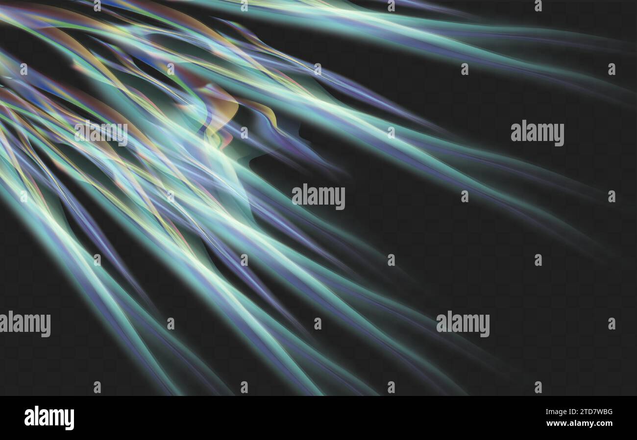 Overlay for backgrounds. Triangular prism concept.A set of colorful ...