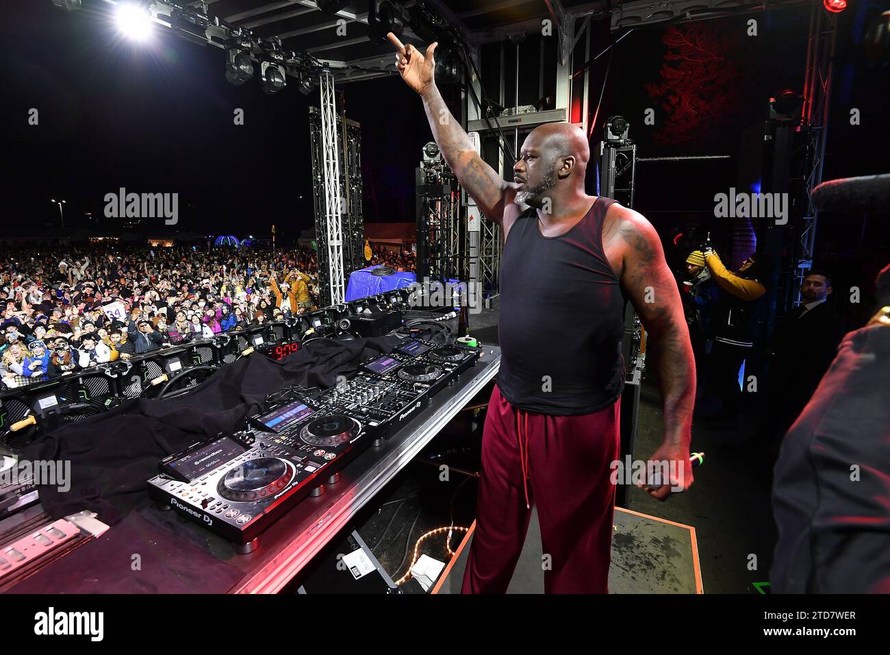 DJ Diesel - Shaquille O'Neal performs during Day 2 of the 2023 Tahoe ...