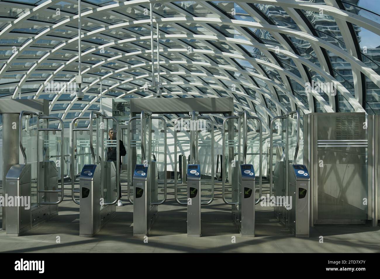 Interior da Estação Central de Den Haag Stock Photo - Alamy