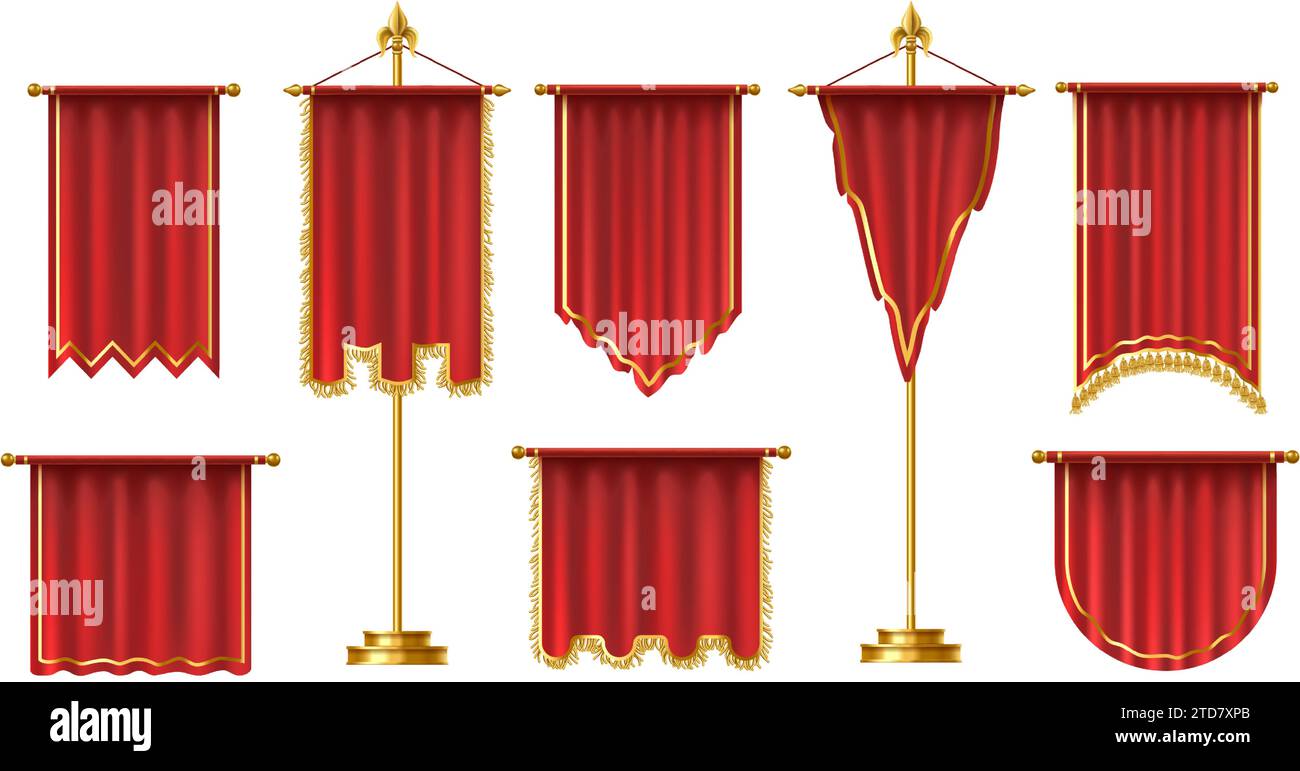 Medieval flag pole hi-res stock photography and images - Alamy