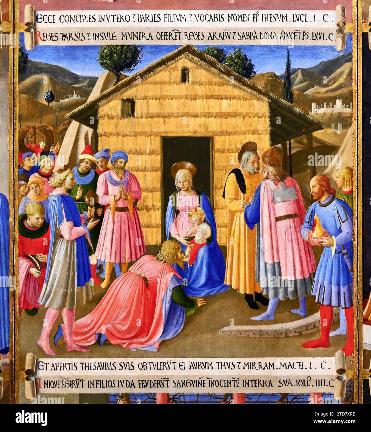 Adorazione dei Magi, particolare da “ Storie dell’infanzia di Cristo ...