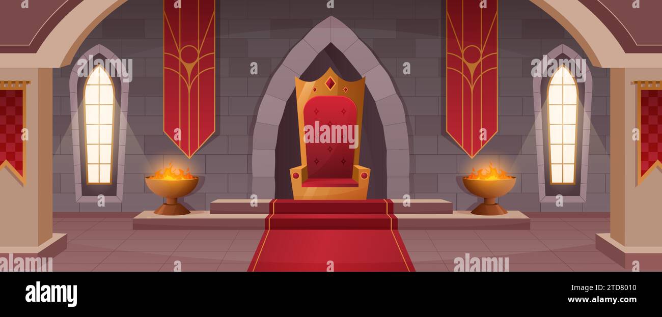 Inside Castle Background
