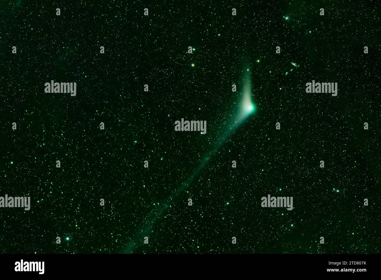 Comet in space. Elements of this image furnished by NASA. High quality ...