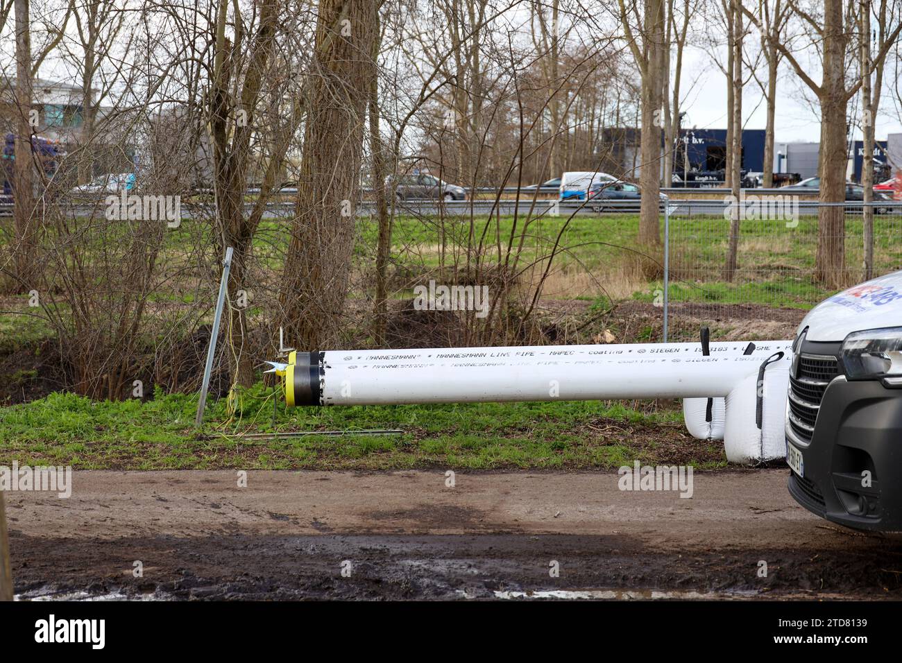 construction of a pipeline for transportation of high calorific natural ...