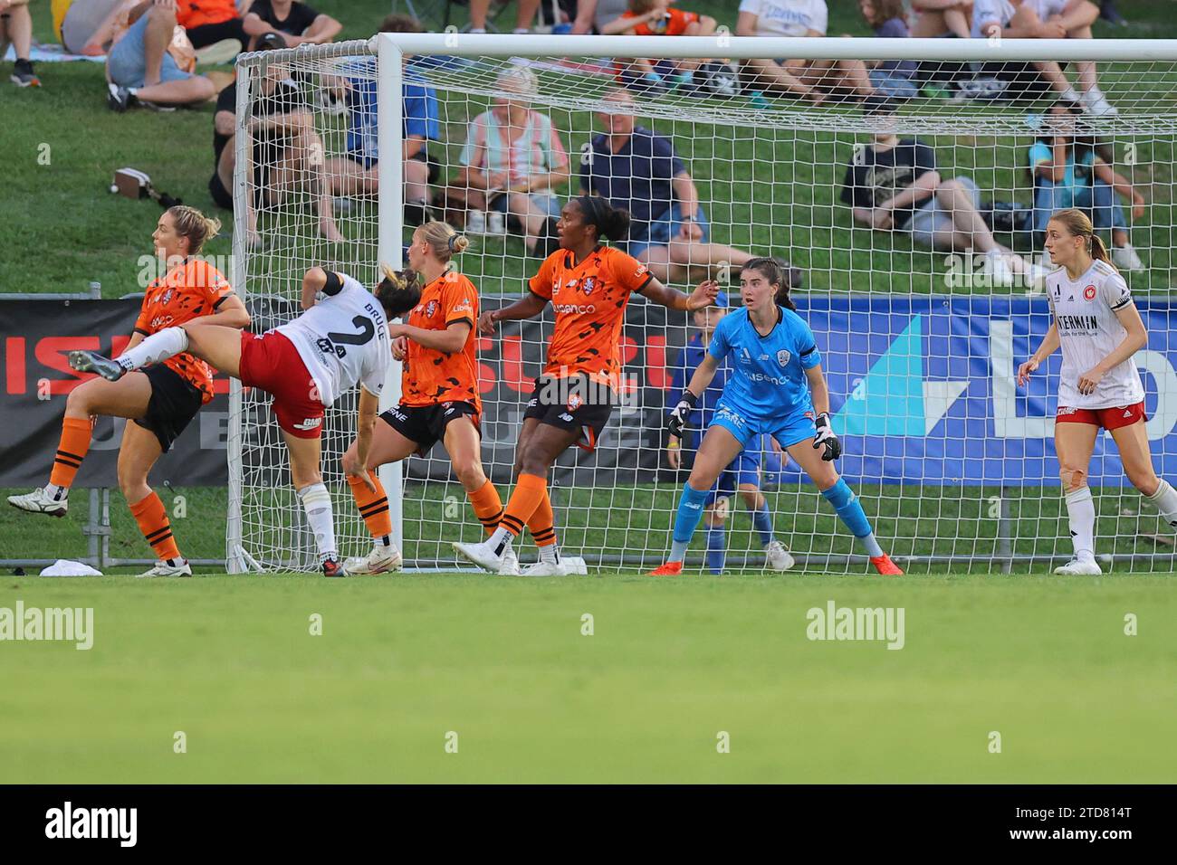 Perry Park, Queensland, Australia, December 17th 2023: Brisbane defend ...