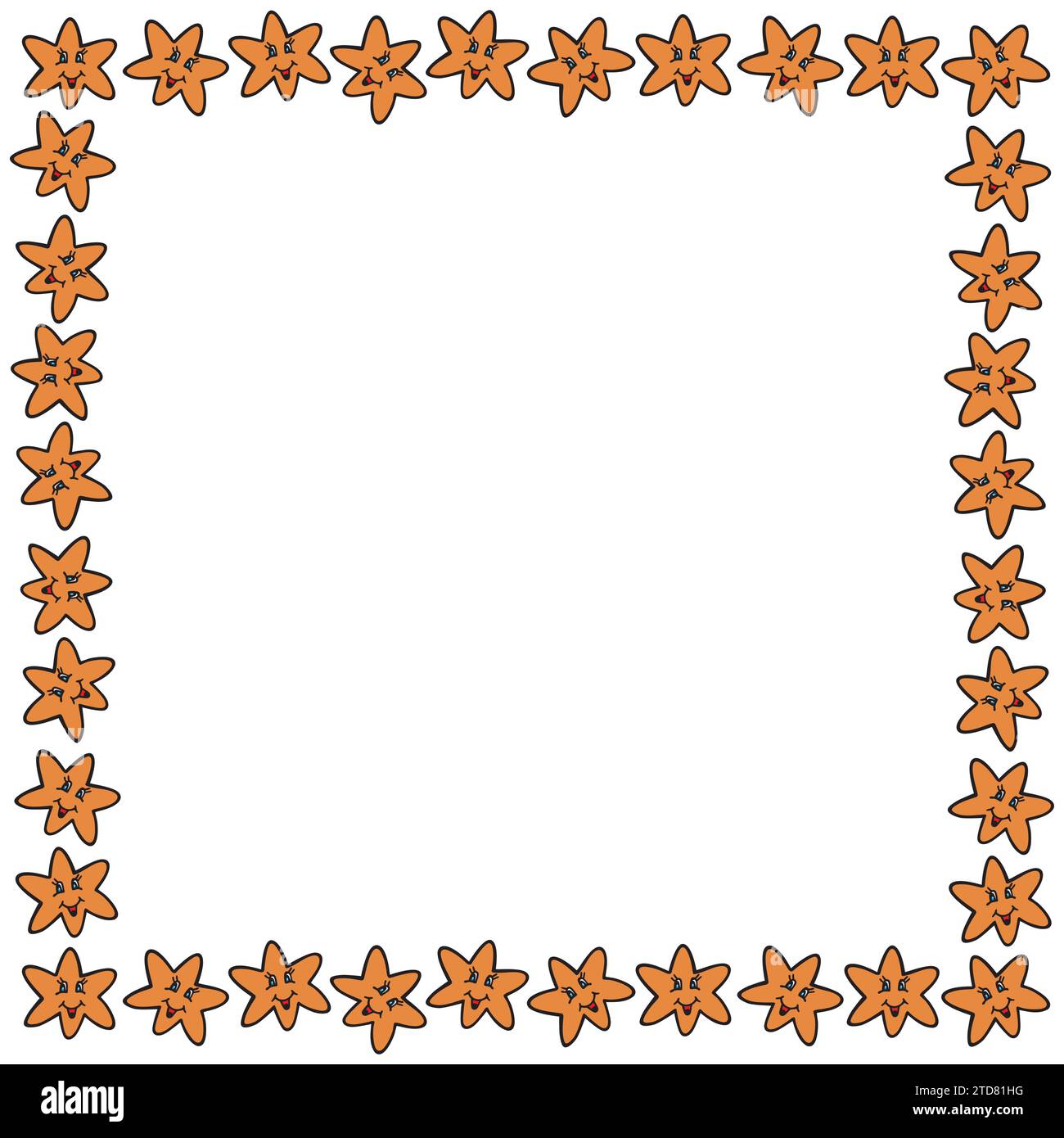 Simple orange border hi-res stock photography and images - Alamy