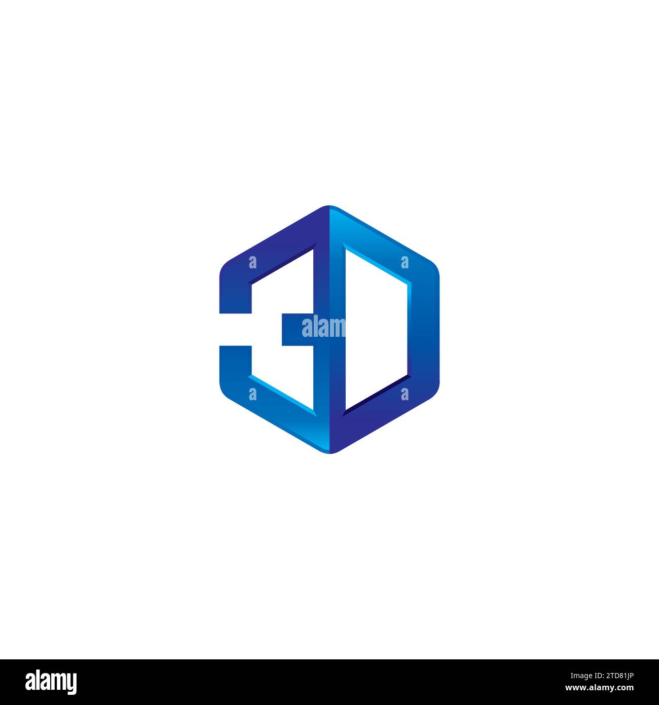 3D Logo Simple and Modern Design. 3D Icon Stock Vector Image & Art - Alamy