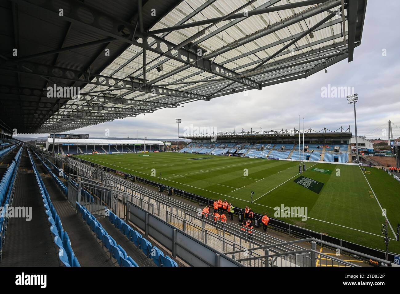 A general view of Sandy Park, Home of Exeter Chiefs during the Heineken ...