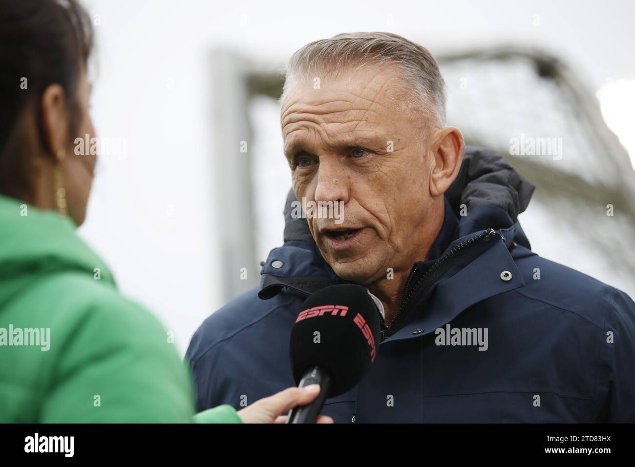 ALMERE - Vitesse coach Edward Sturing during the Dutch Eredivisie match ...