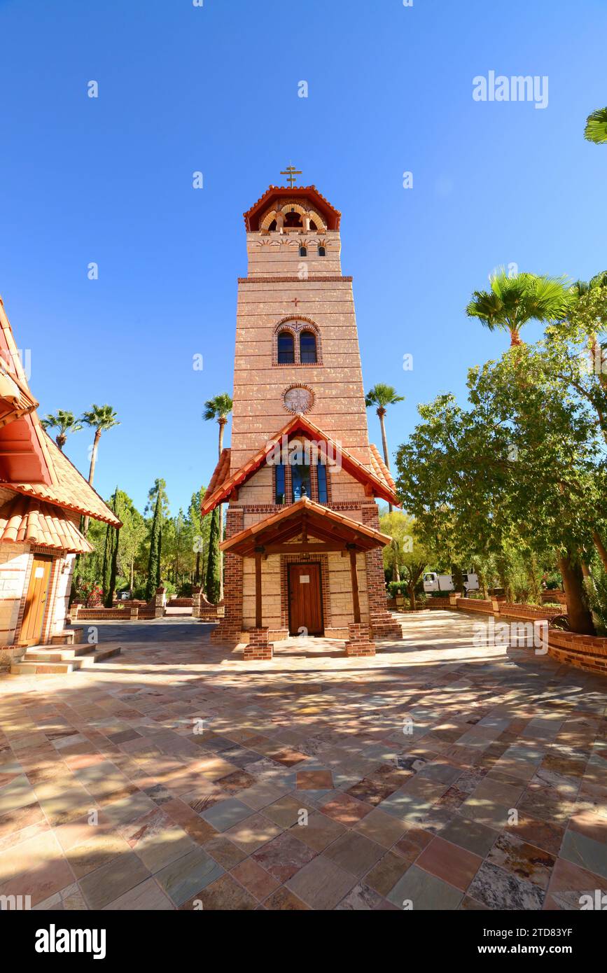 Greek orthodox chapel at St. Anthony's monastery in Arizona Stock Photo ...