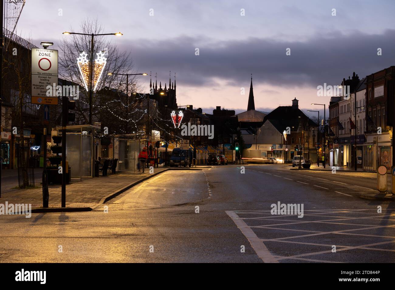 Evesham high street hi-res stock photography and images - Alamy