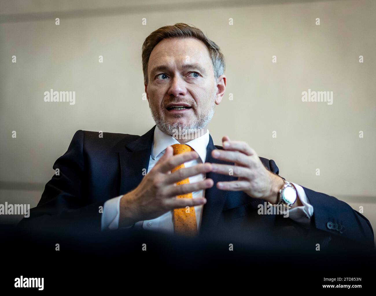 Berlin, Deutschland. 14th Dec, 2023. Christian Lindner (FDP), Federal ...