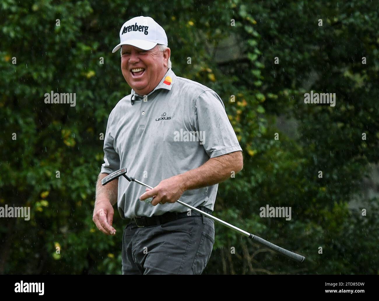 Orlando, United States. 16th Dec, 2023. Mark O'Meara reacts after ...
