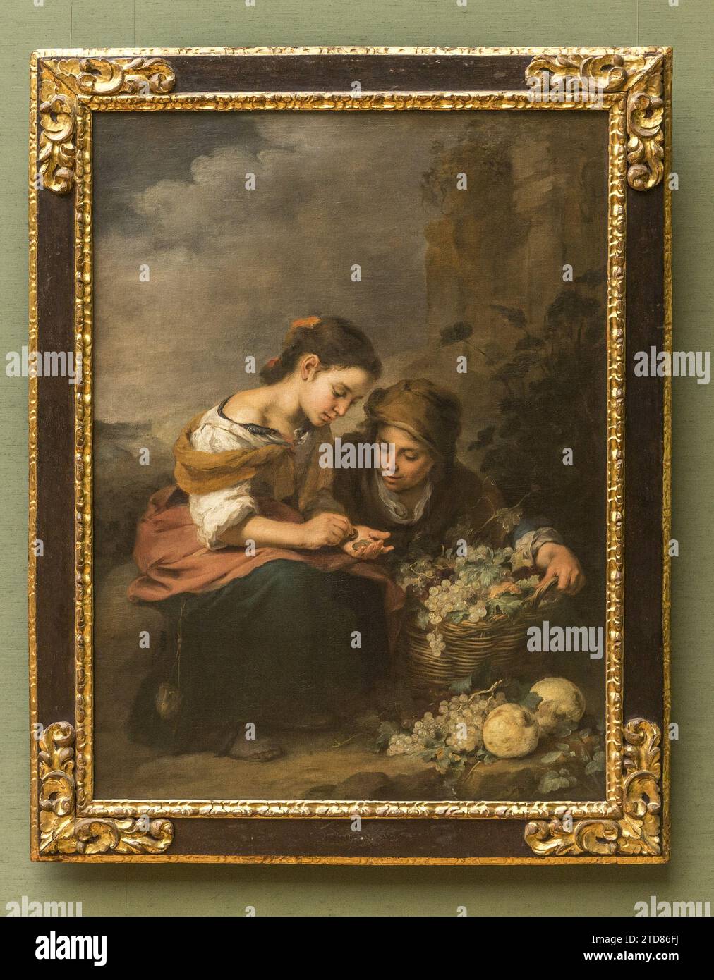 Painting by Bartolome Esteban Murillo Stock Photo - Alamy