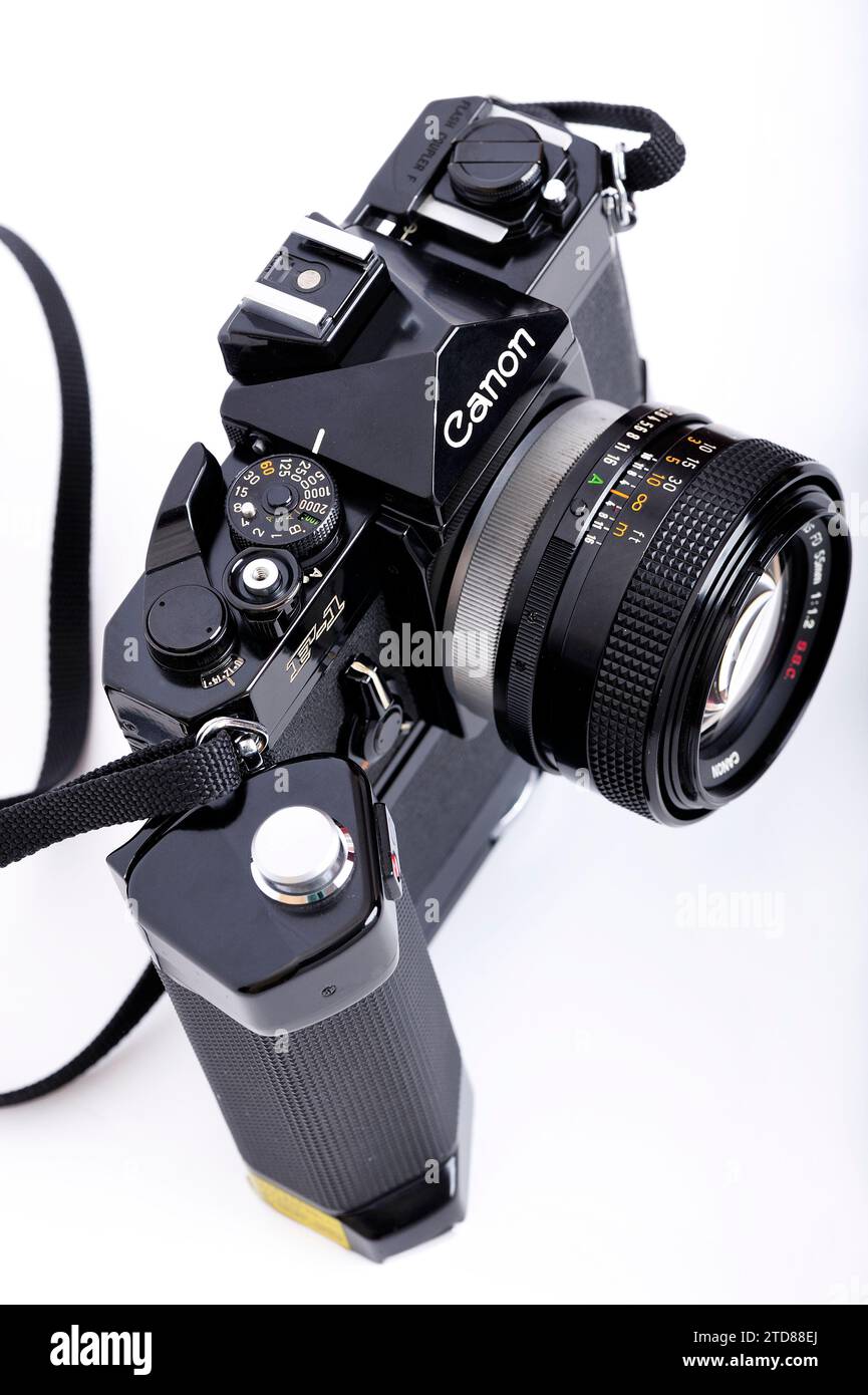 Canon, camera, film, photography, traditional, analogue, manual ...