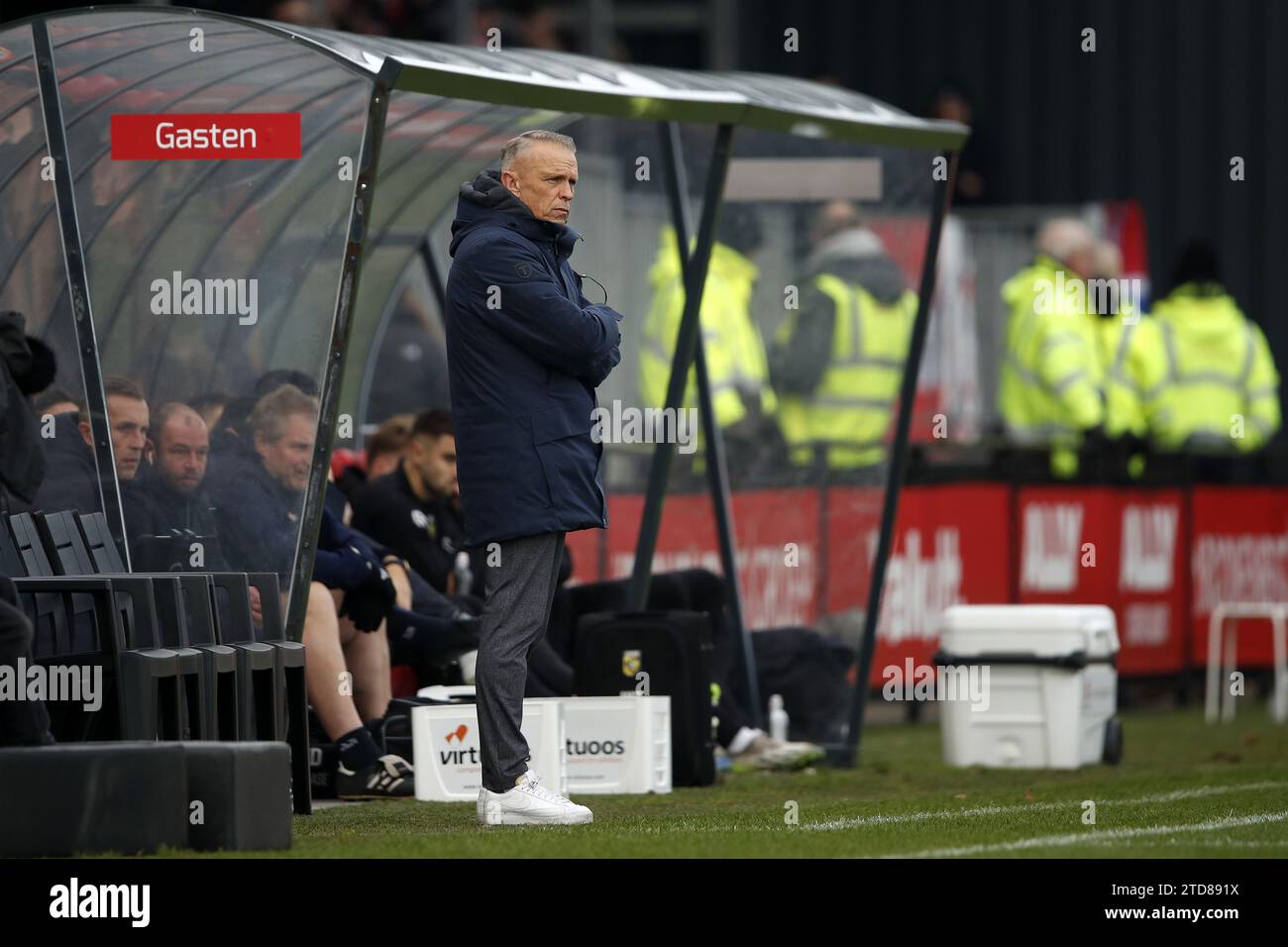 ALMERE - Vitesse coach Edward Sturing during the Dutch Eredivisie match ...