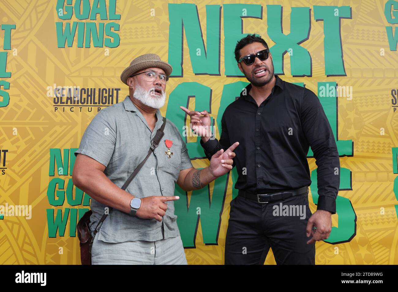 December 17, 2023: DAVID FANE and ULI LATUKEFU attends the Sydney ...