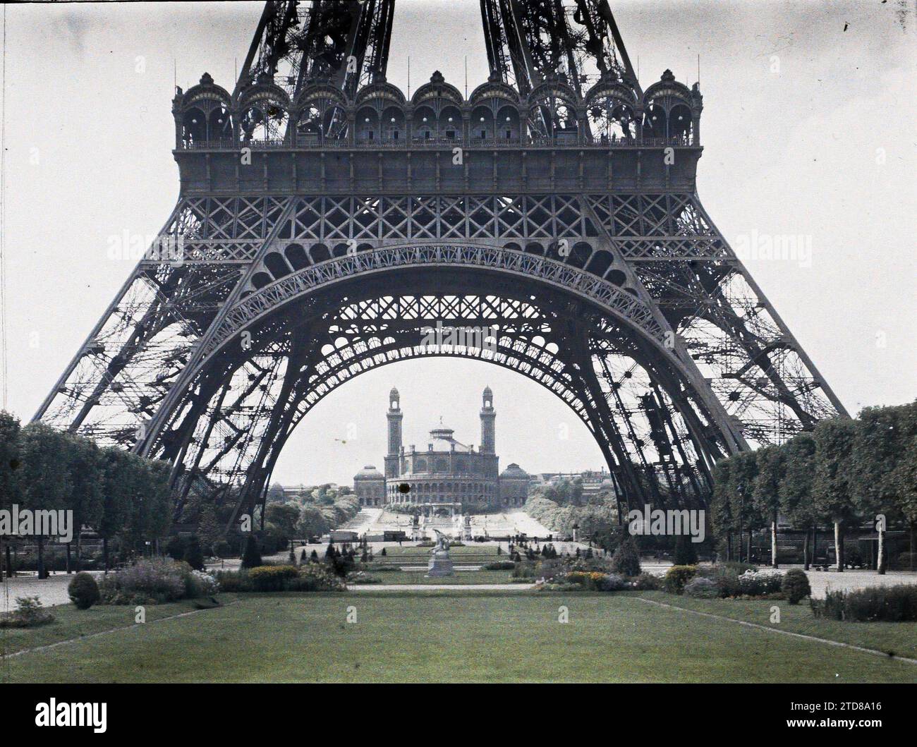 Paris (7th - 16th arrondissement), France The Trocadéro seen from the ...