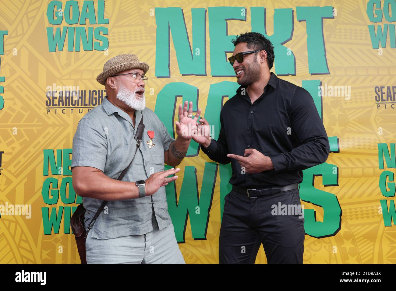 December 17, 2023: DAVID FANE and ULI LATUKEFU attends the Sydney ...