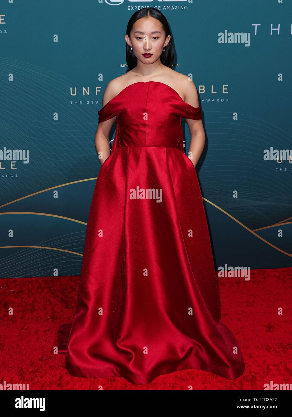 BEVERLY HILLS, LOS ANGELES, CALIFORNIA, USA - DECEMBER 16: Actress Ji-young Yoo arrives at the ...