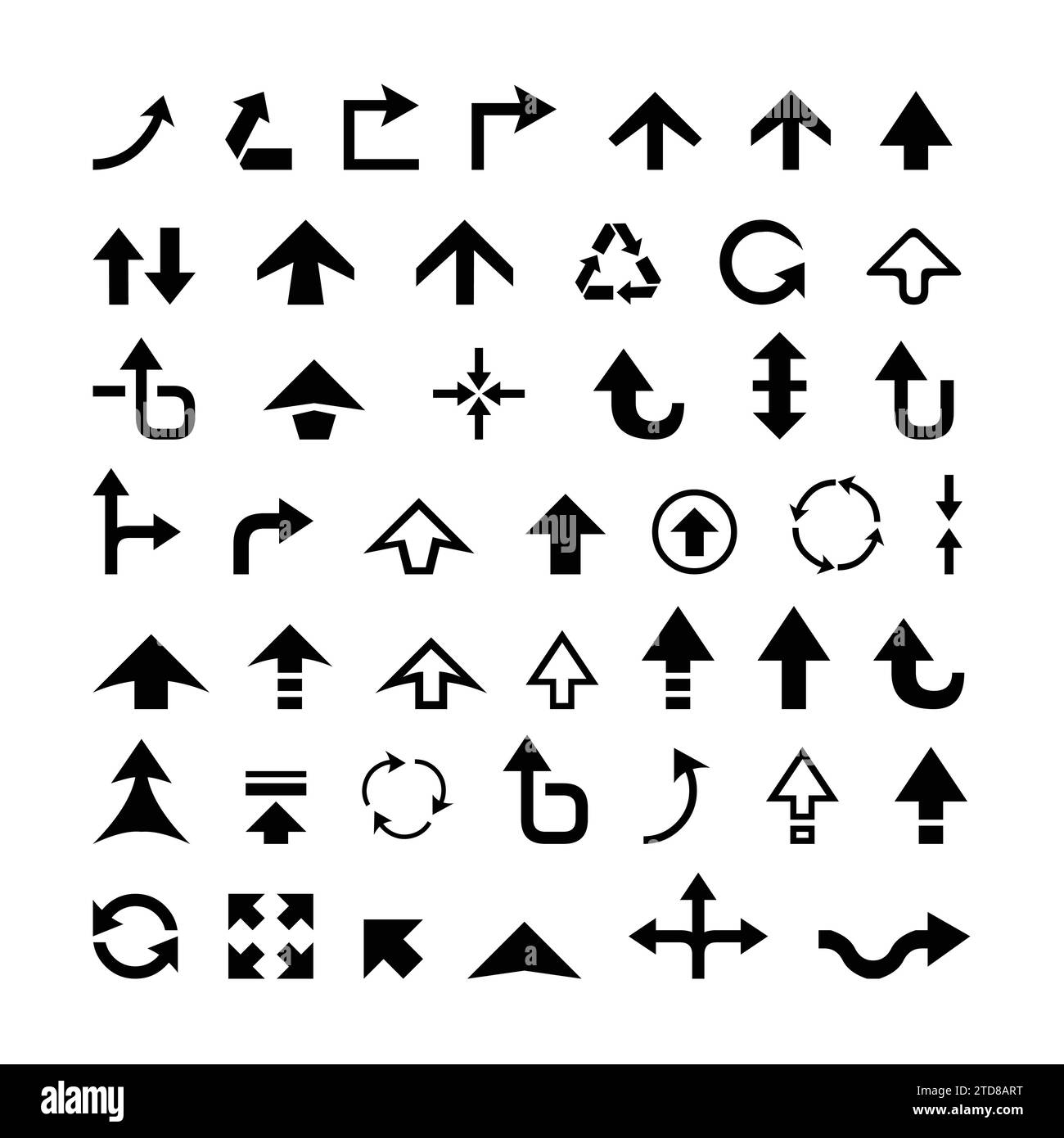 Simple arrows hi-res stock photography and images - Alamy