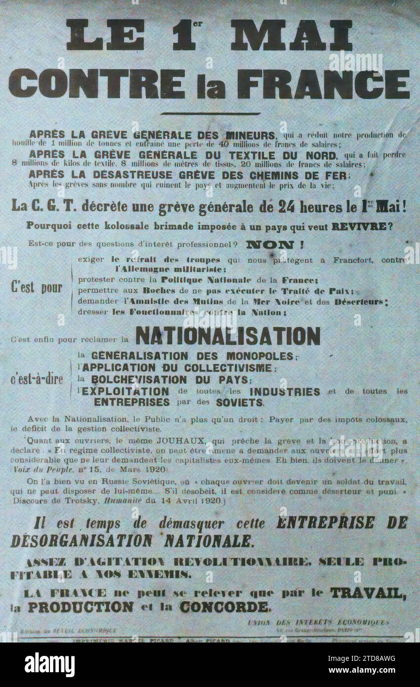 Bordeaux demonstration hi-res stock photography and images - Alamy