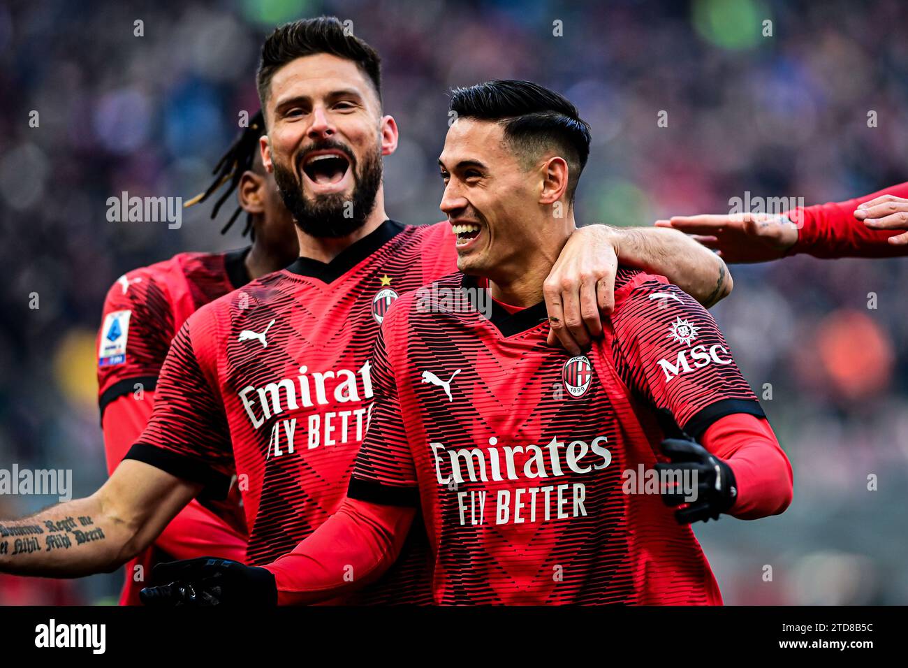 Milan, Italy on December 17, 2023. Tijani Reijnders of AC Milan ...