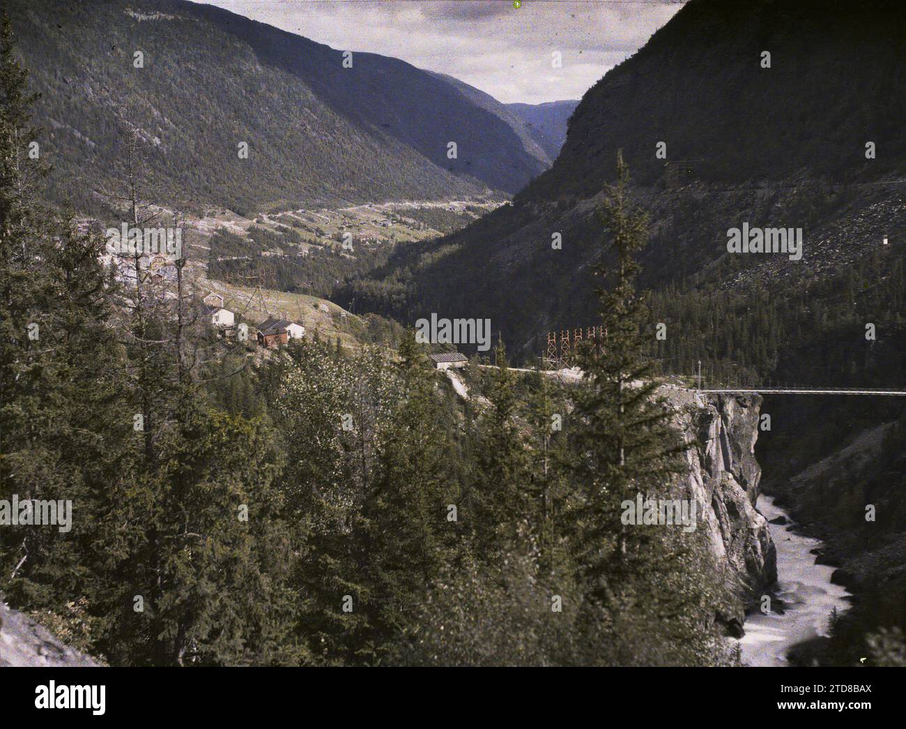 Fjord valley towards rjukan hi-res stock photography and images - Alamy