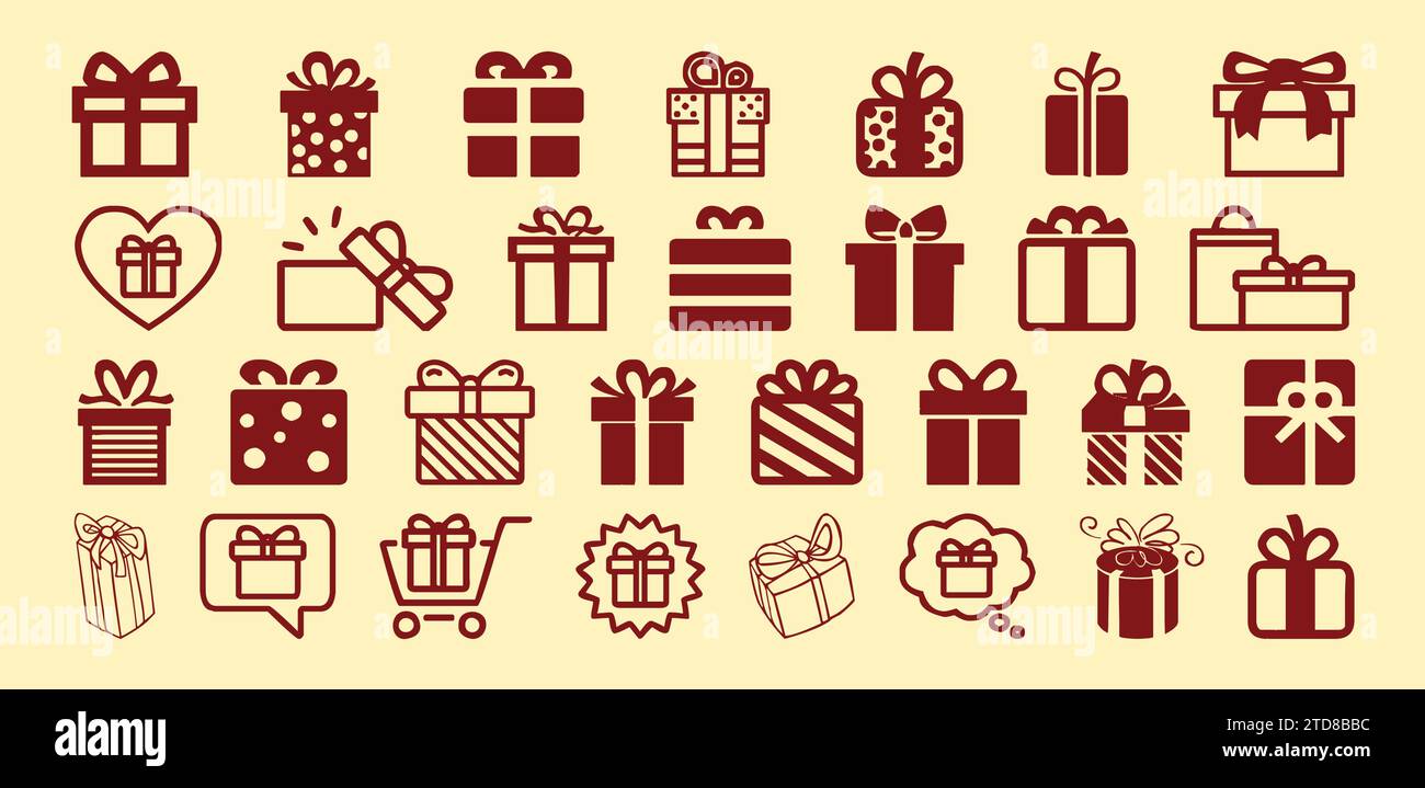 Collections boxes Stock Vector Images - Alamy