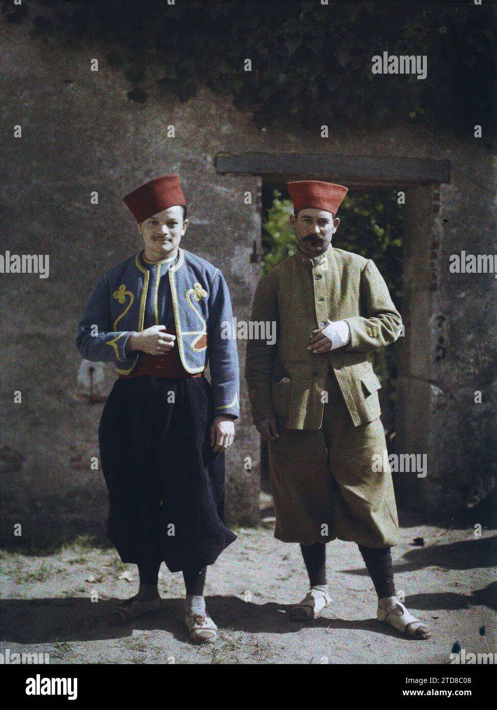 Beaugency, France Montsalvy and Media Requin, Algerian riflemen in the ...