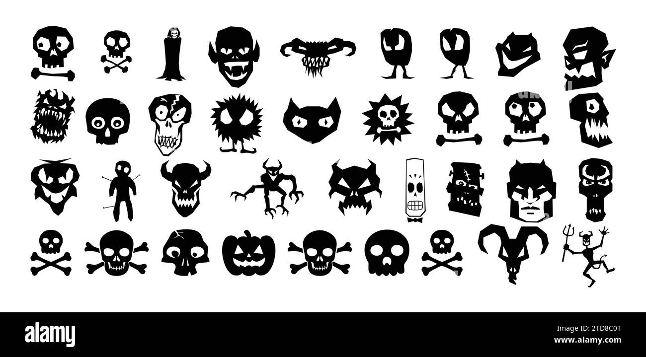 Horror shapes hi-res stock photography and images - Alamy