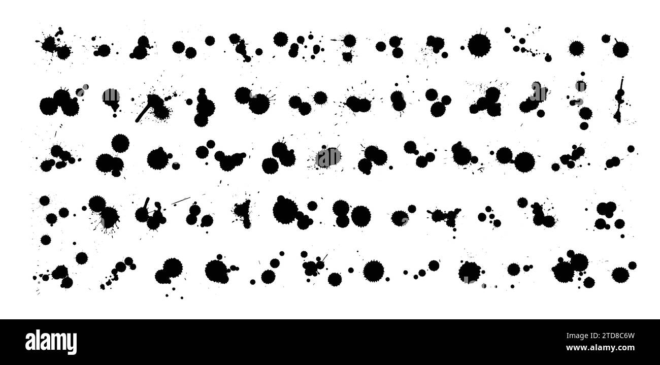 Splattered painting Stock Vector Images - Alamy