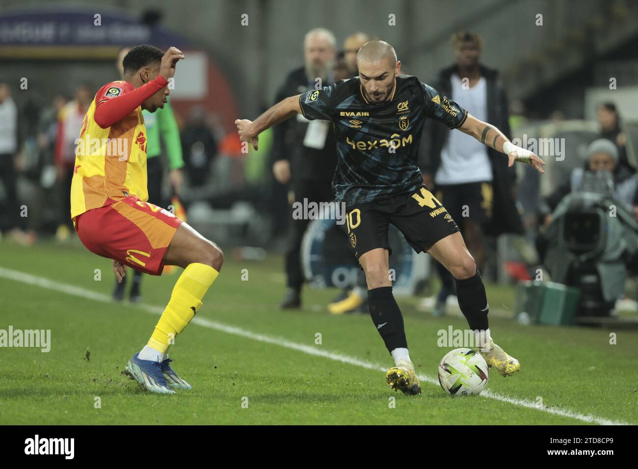 Teddy Teuma of Reims during the French championship Ligue 1 football ...