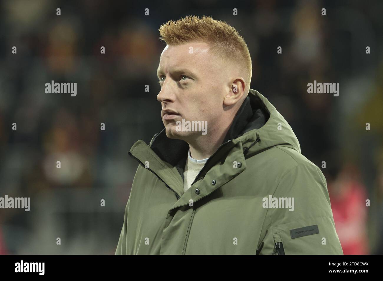 Coach of Stade de Reims Will Still aka William Still during the French ...