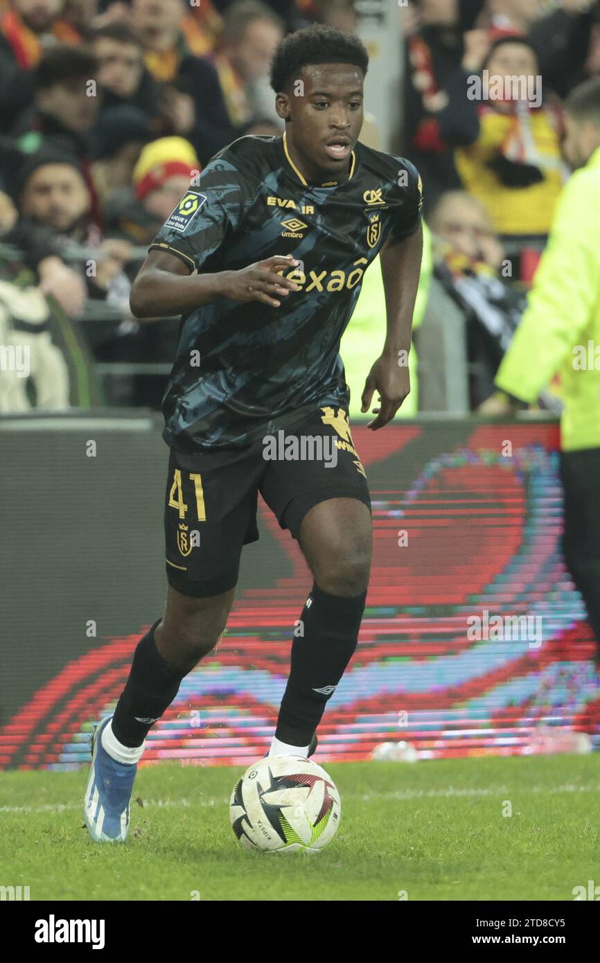 Ibrahim Diakite of Reims during the French championship Ligue 1 football match between RC Lens ...