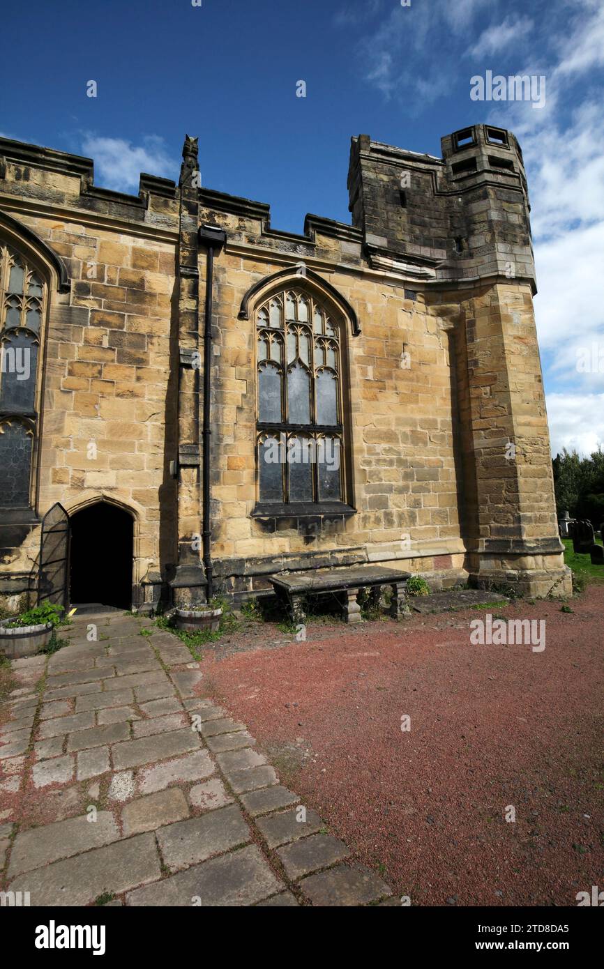 St Michael's church, Alnwick. Rebuilt by Henry VI in 1464 ...