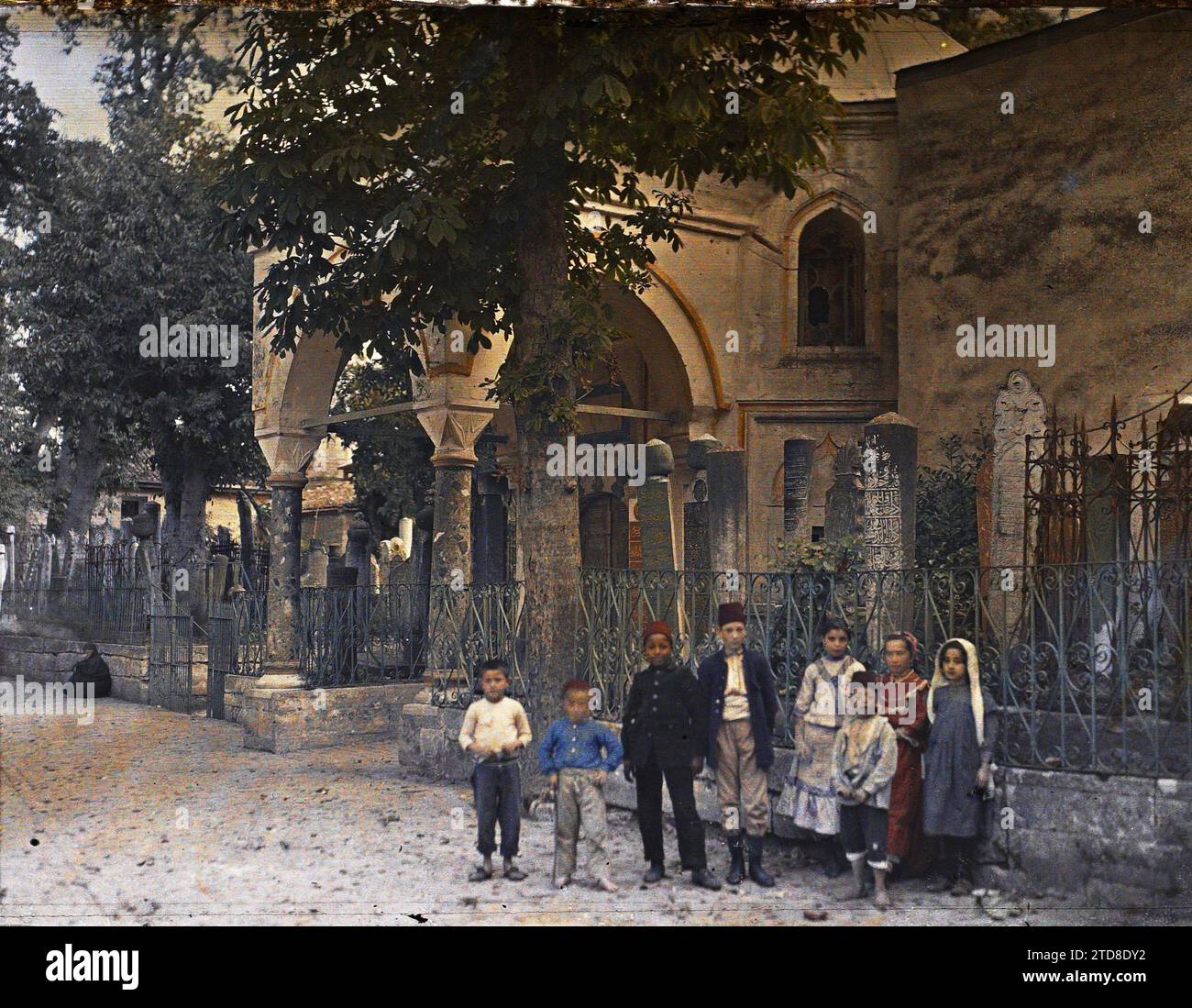 Constantinople (present-day Istanbul), Turkey Group of children in ...