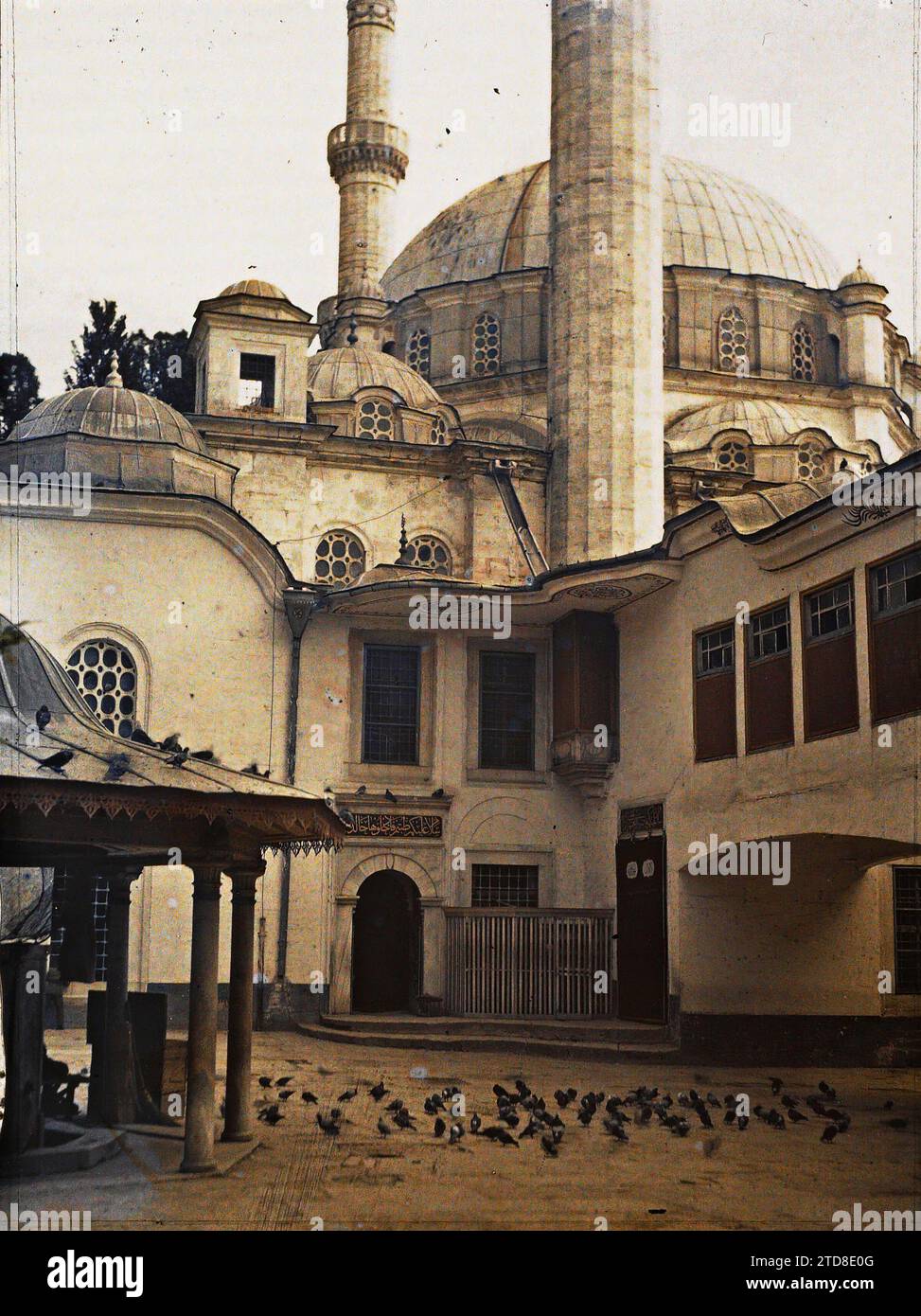 Constantinople (present-day Istanbul), Turkey The Eyüp Sultan Camii ...
