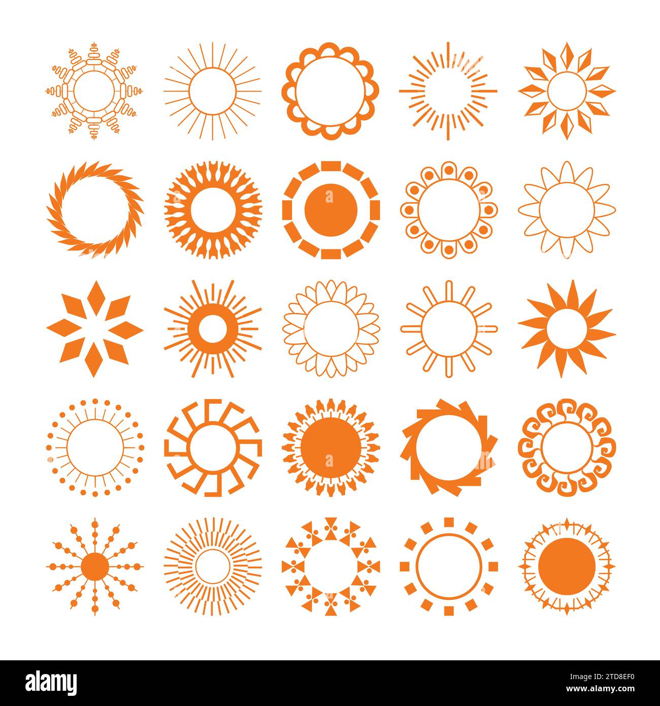 Illustration types weather hi-res stock photography and images - Alamy