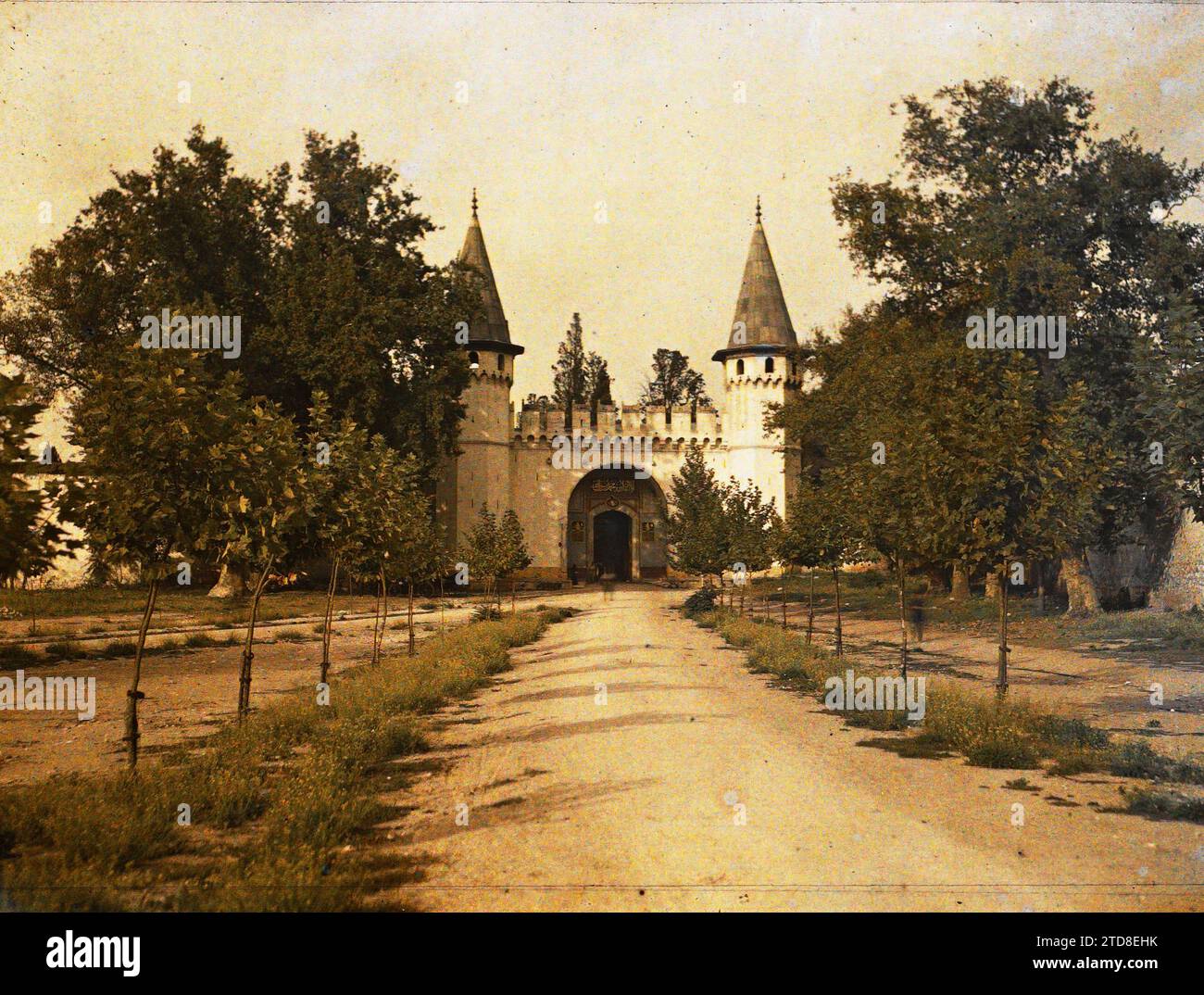 Constantinople (present-day Istanbul), Turkey Bab-us-Selam ('Gate of ...