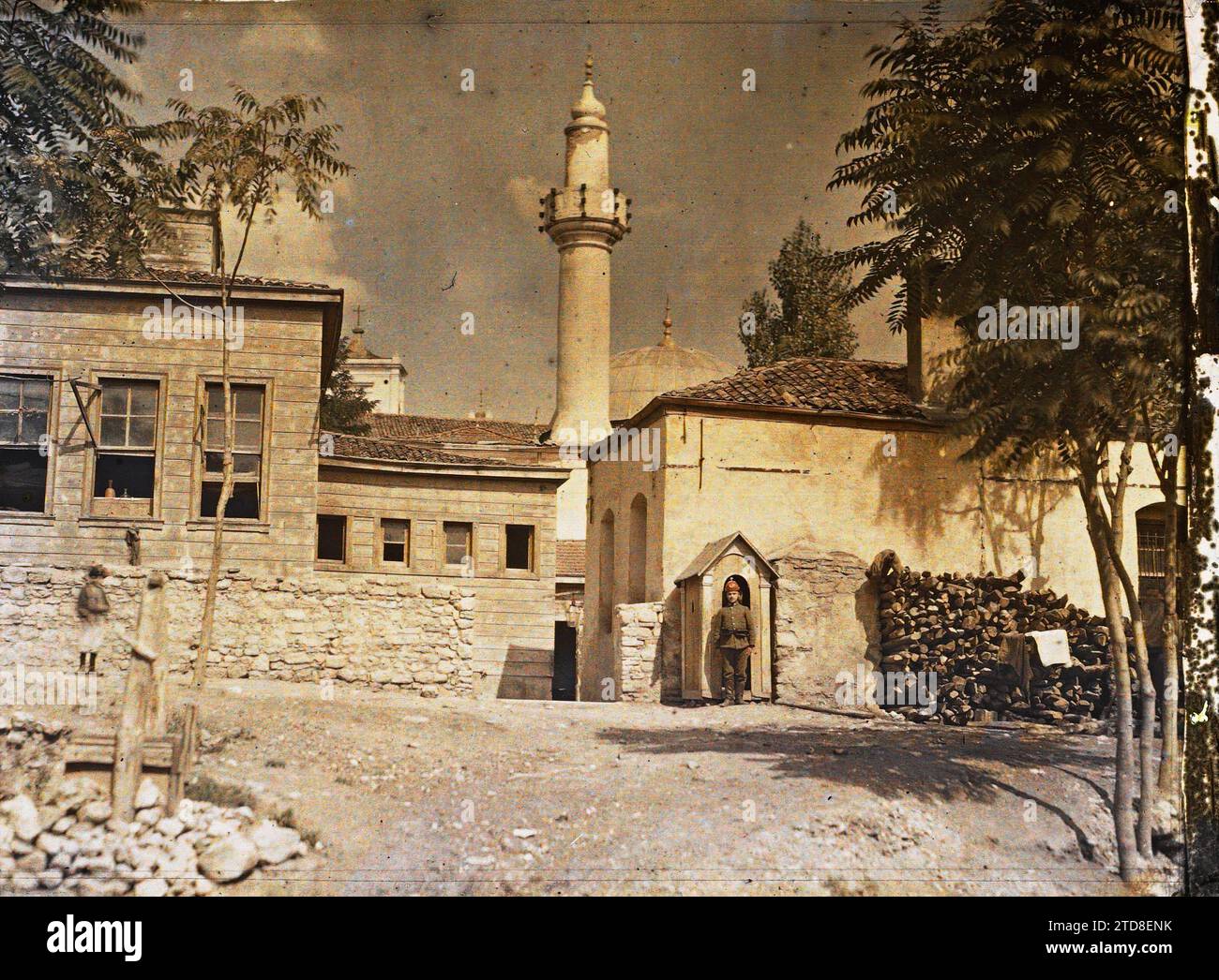 Constantinople (present-day Istanbul), Turkey A fire station, Housing ...