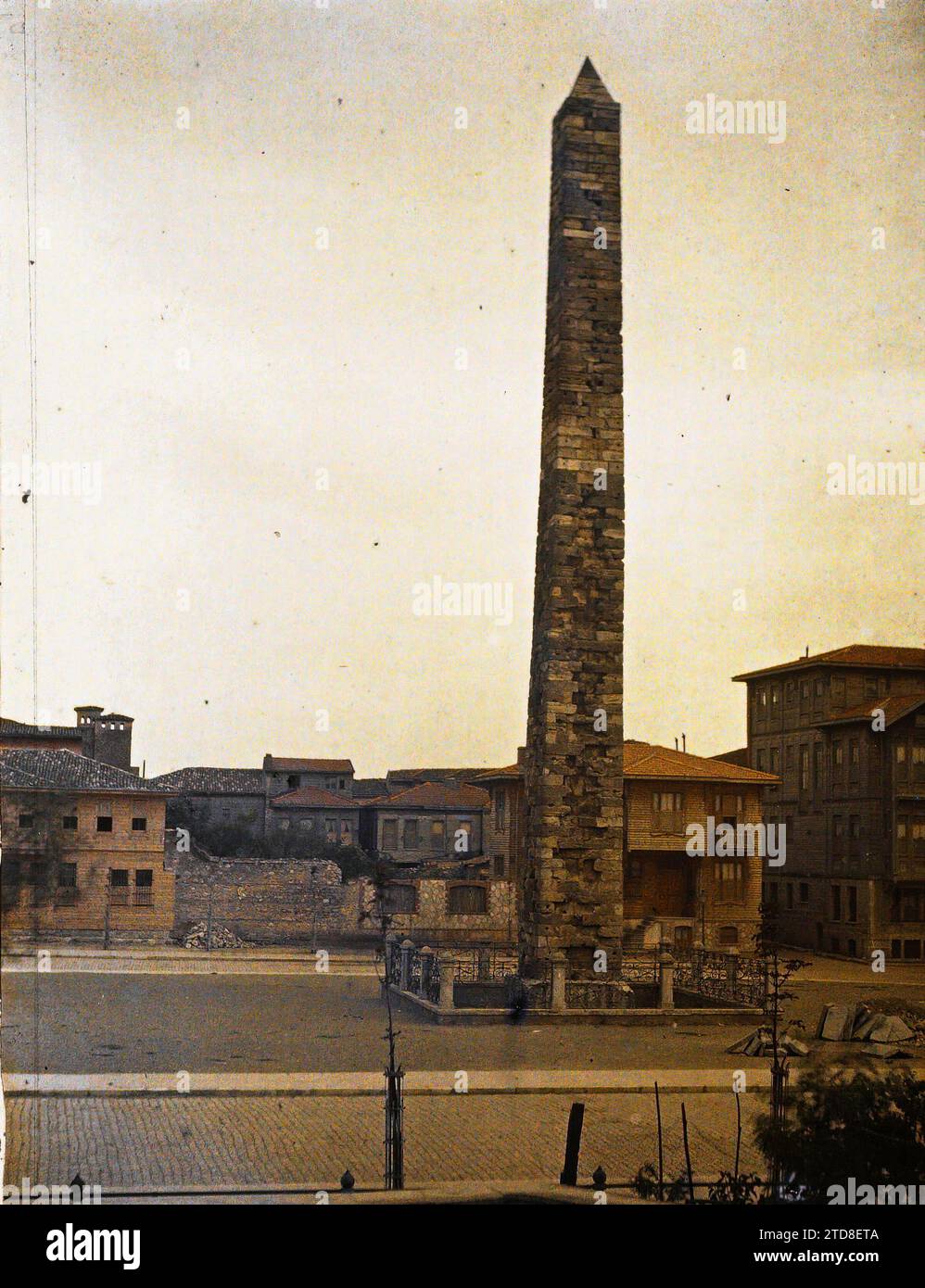Constantinople (current Istanbul), Turkey The Walled obelisk of At ...