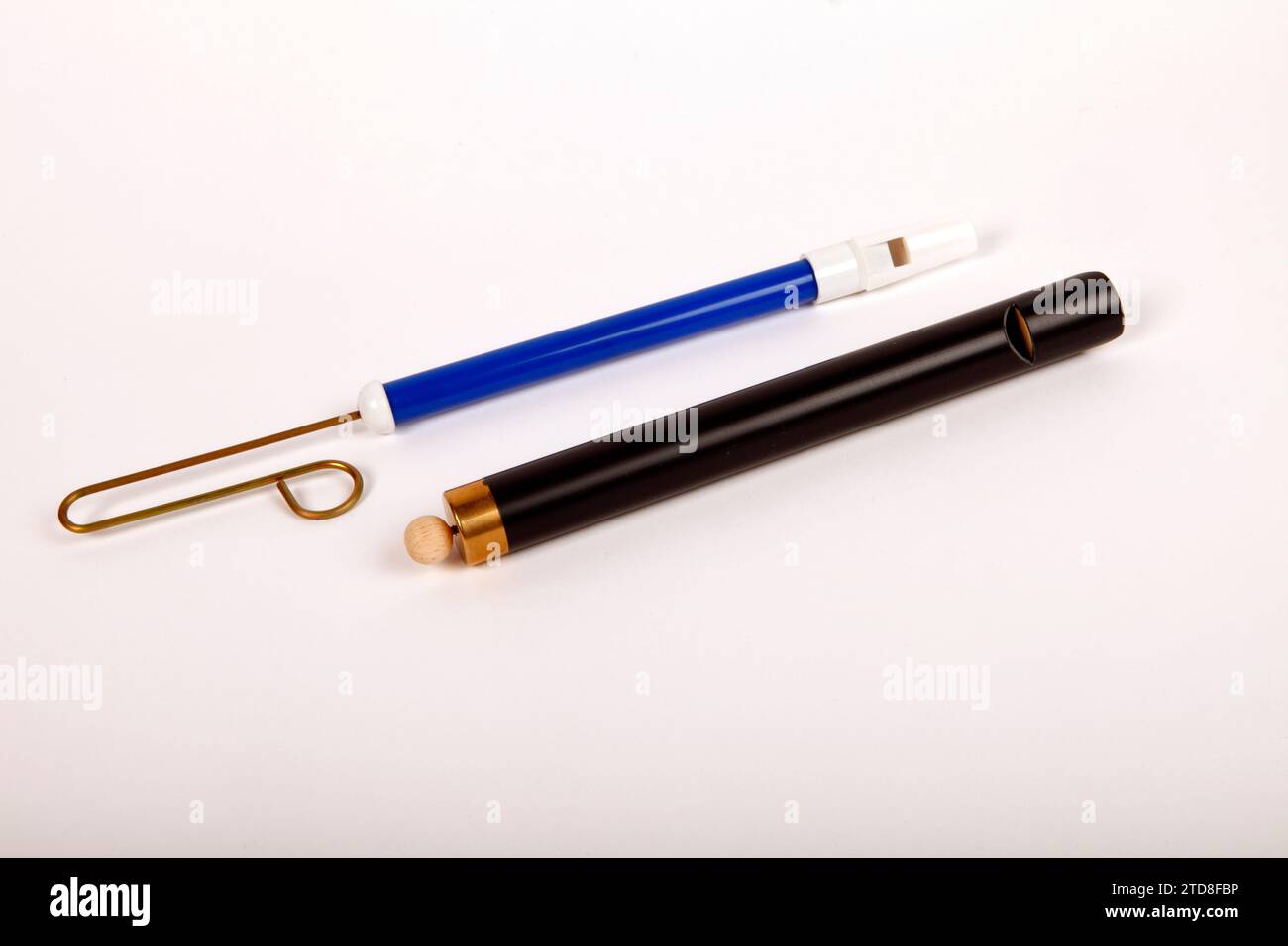 Swannee whistle or slide whistle Stock Photo - Alamy