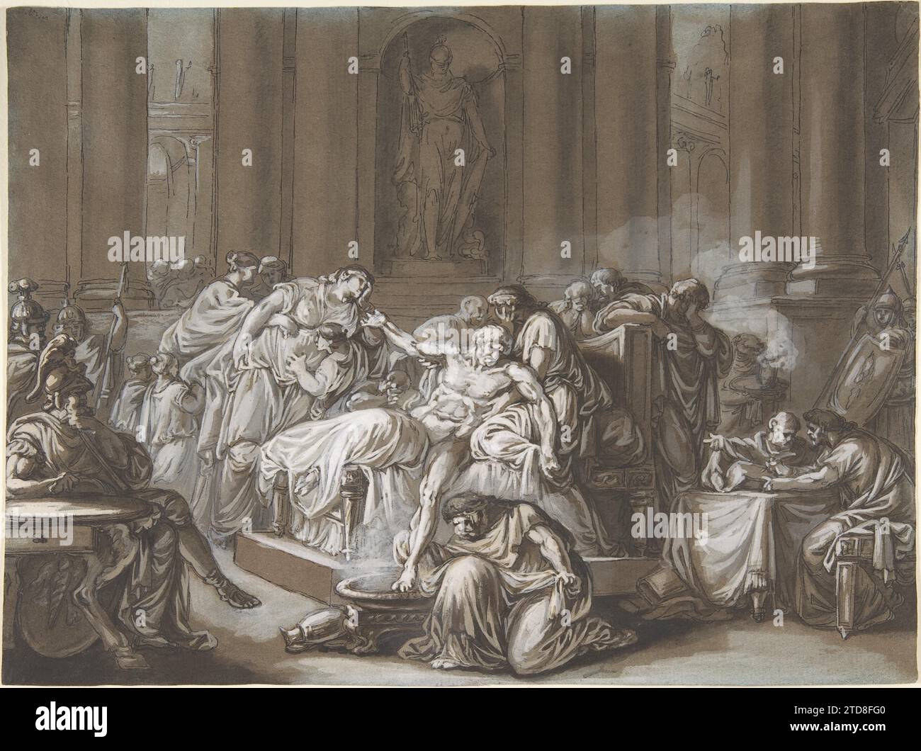 The death of seneca hi-res stock photography and images - Alamy