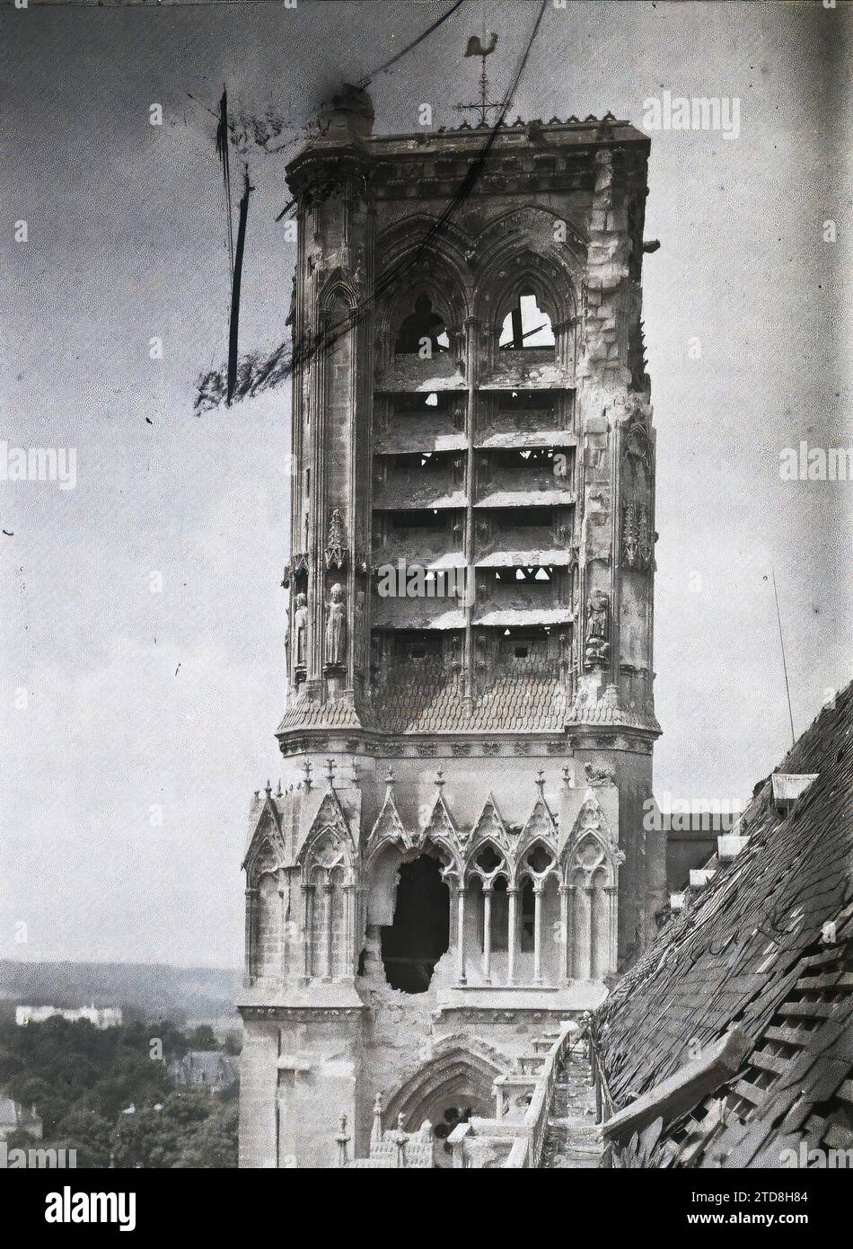 Church roof ruins bombing religious architecture first world war hi-res ...