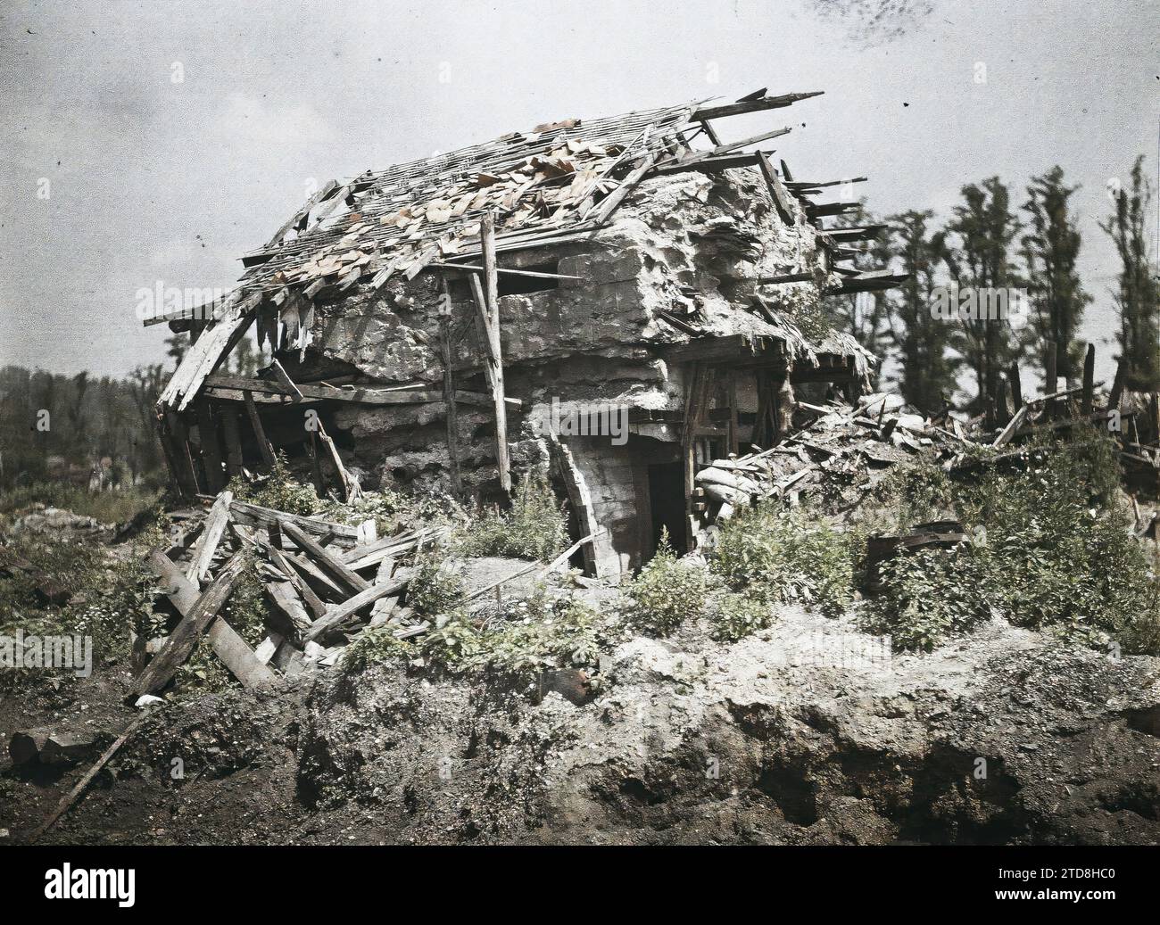 Cuffies, Aisne, France, First World War, Housing, Architecture, Ruins ...