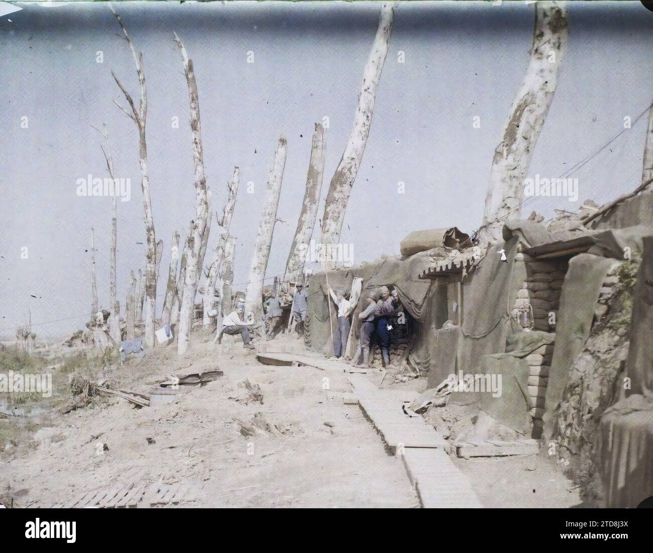 Life in the trenches hi-res stock photography and images - Alamy