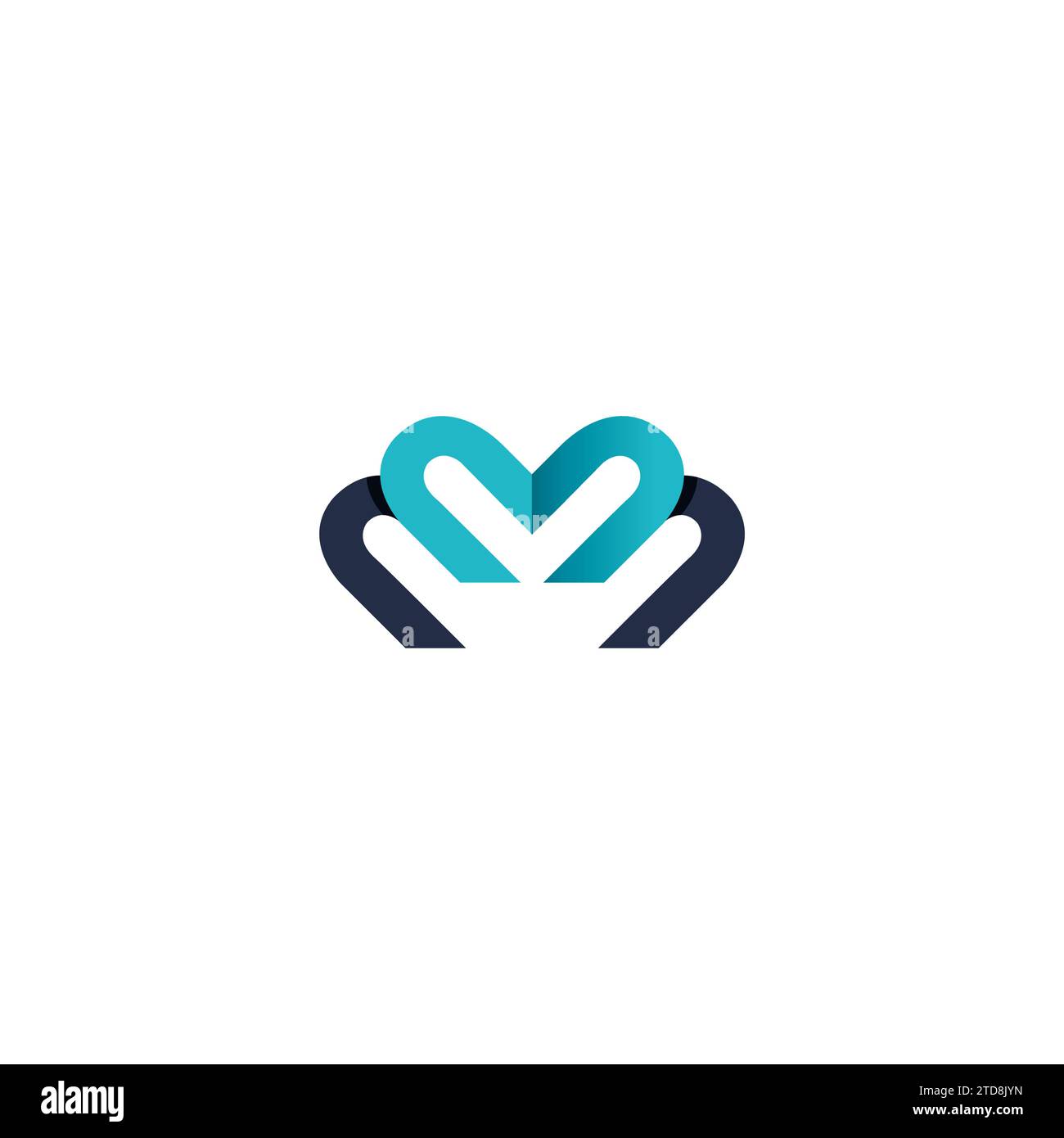 Simple unique shape line Stock Vector Images - Alamy